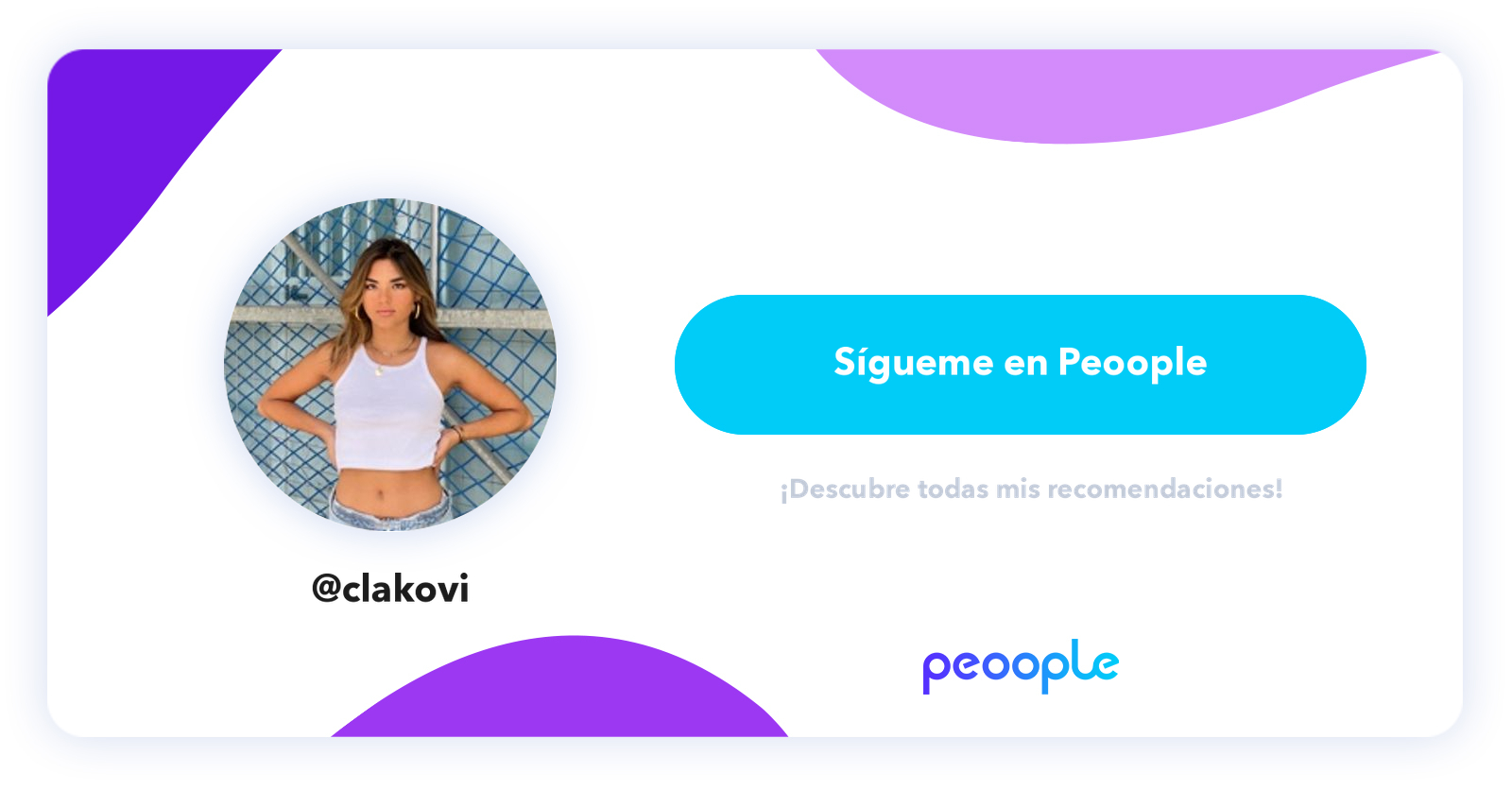Clara Kong Vila (@clakovi) • Recomendaciones • Peoople